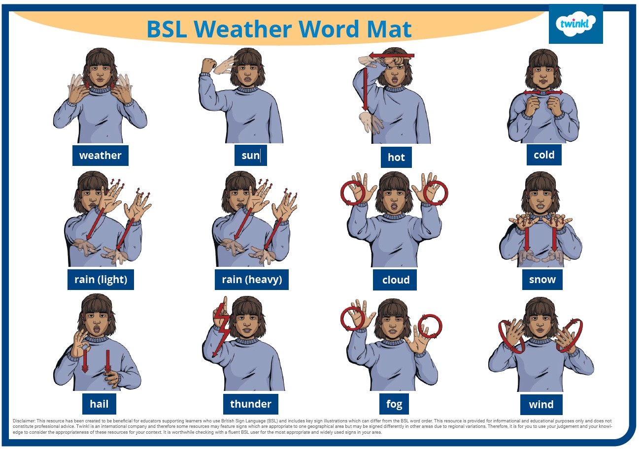 BSL Resources and Activities - Girlington Primary School